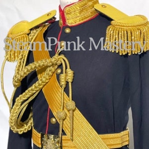 Victorian Diplomatic Uniform 5pcs Black/red Ceremonial Officer Jacket ...