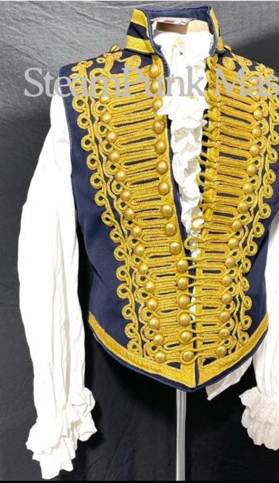 2pc Outfit Ceremonial Military Army Navy With Gold Braiding | Etsy