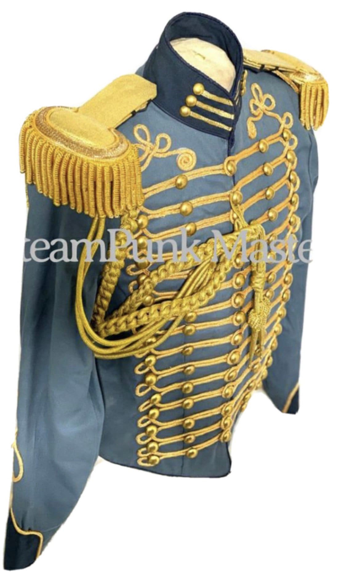 GENERAL Ceremonial Gold Braiding Hussar Jacket in | Etsy