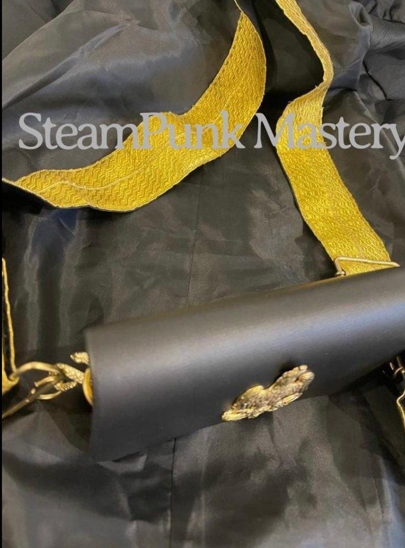 Ceremonial Military Officers Cross Chest Belt & Black Leather - Etsy
