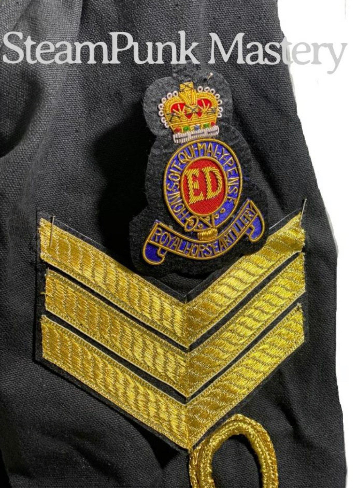 3 Pcs Men's Ceremonial Gold Braiding Hussar Jacket Black - Etsy