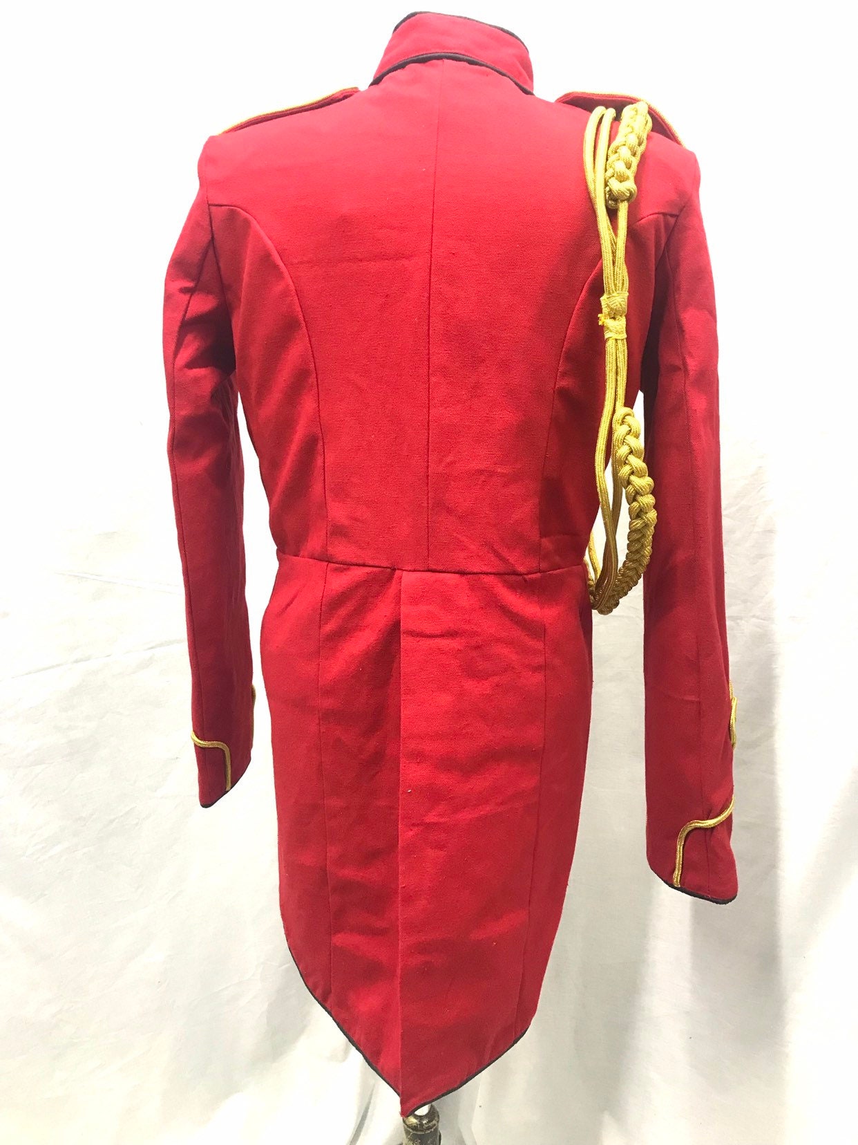 Ring Master Hussar Red Tail Coat With Aiguillette to Fit Chest | Etsy