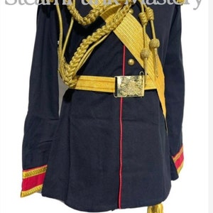 Victorian Diplomatic Uniform 5pcs Black/red Ceremonial Officer Jacket ...