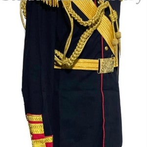 Victorian Diplomatic Uniform 5pcs Black/red Ceremonial Officer Jacket ...