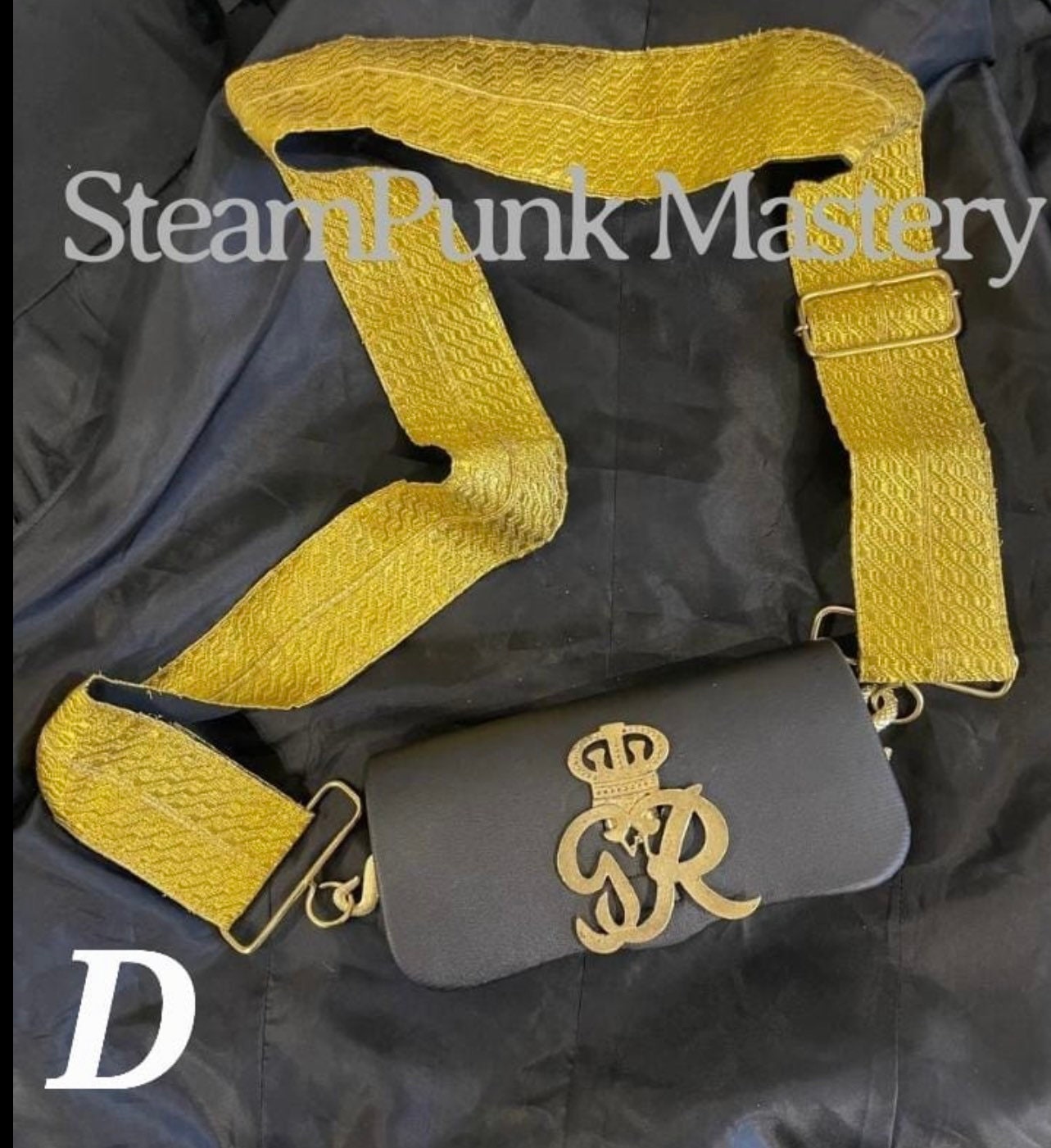 Ceremonial Military Officers Cross Chest Belt & Black Leather - Etsy