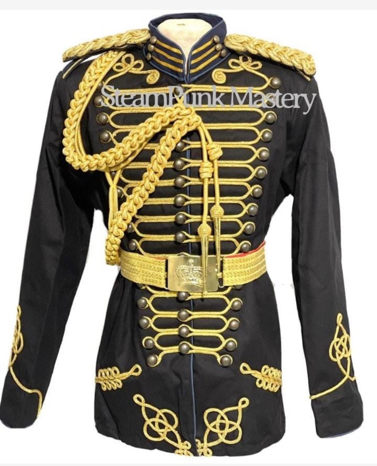 Gold Yellow Uniform Trouser Braid