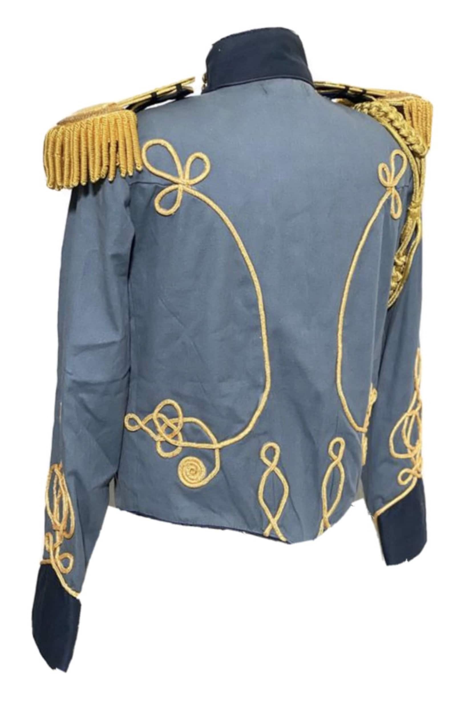 GENERAL Ceremonial Gold Braiding Hussar Jacket in | Etsy