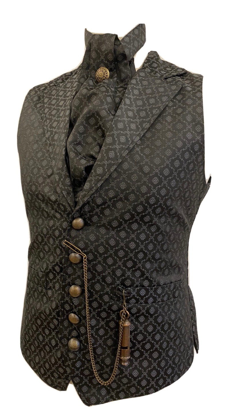 Men's Steampunk Vests, Waistcoats, Corsets