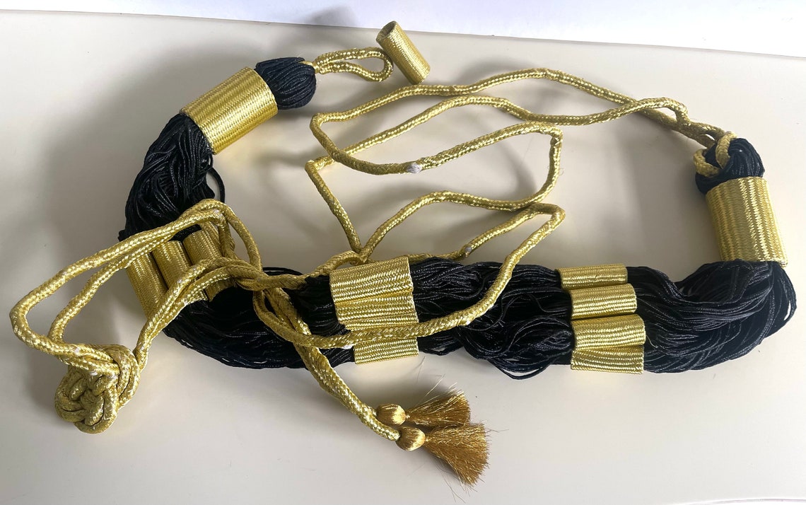 6 Rows of Nepolenic Victorian French Hussard Barrel Silk Sash - Etsy