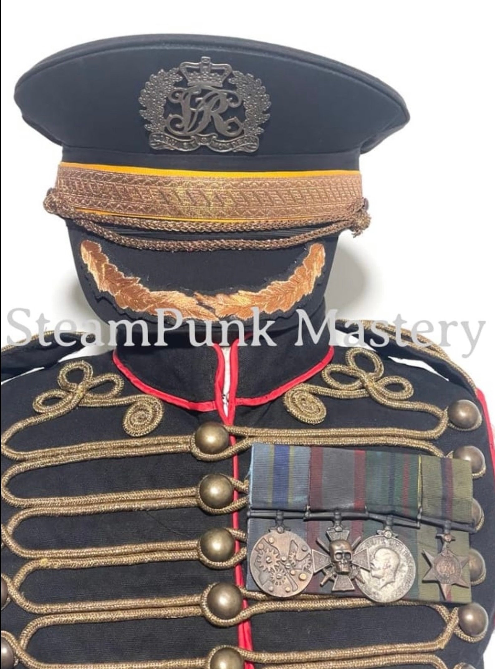 Women Ring Master Tails With Army Hat and Medals Complete Outfit - Etsy