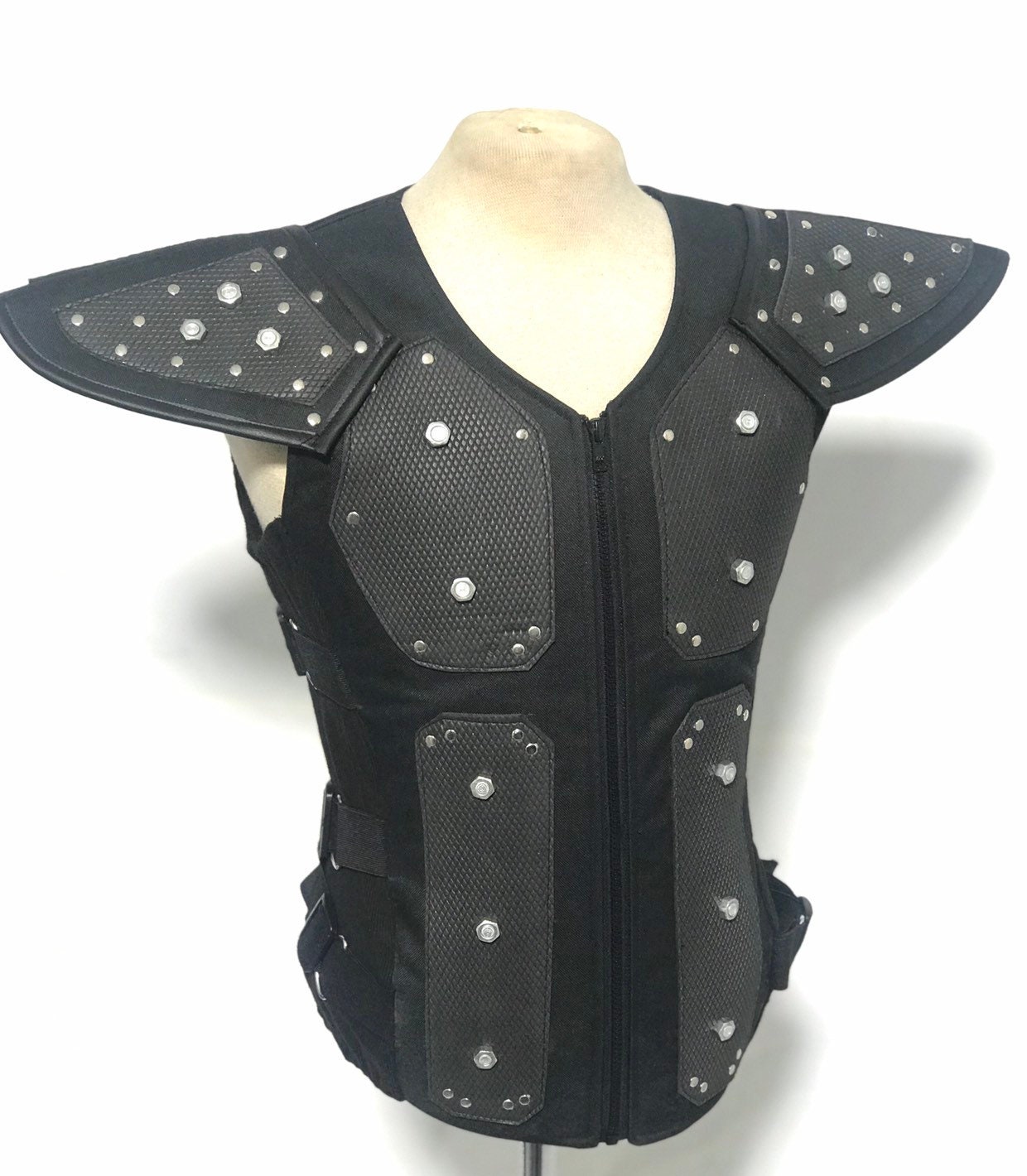 Industrial Madmax Cosplay Rubber With Metal Bolts Body Armour | Etsy