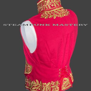 Historically Inspired Napoleon’s Style Oak Leaf Golden Embroidery ...