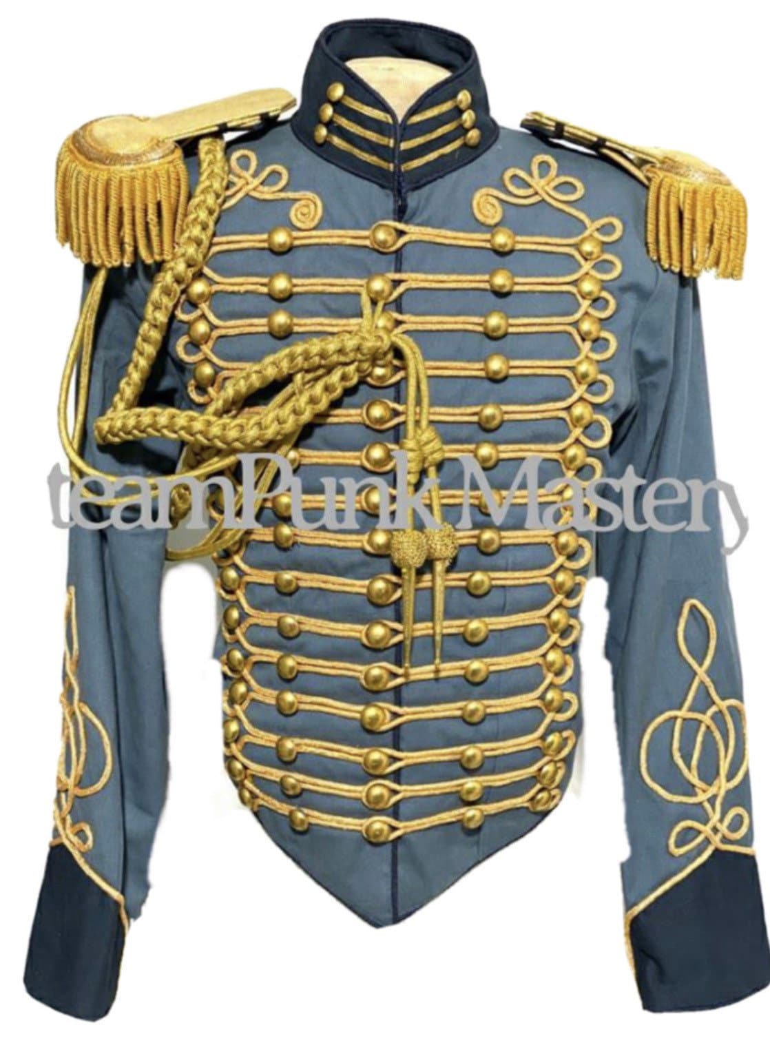 GENERAL Ceremonial Gold Braiding Hussar Jacket in | Etsy