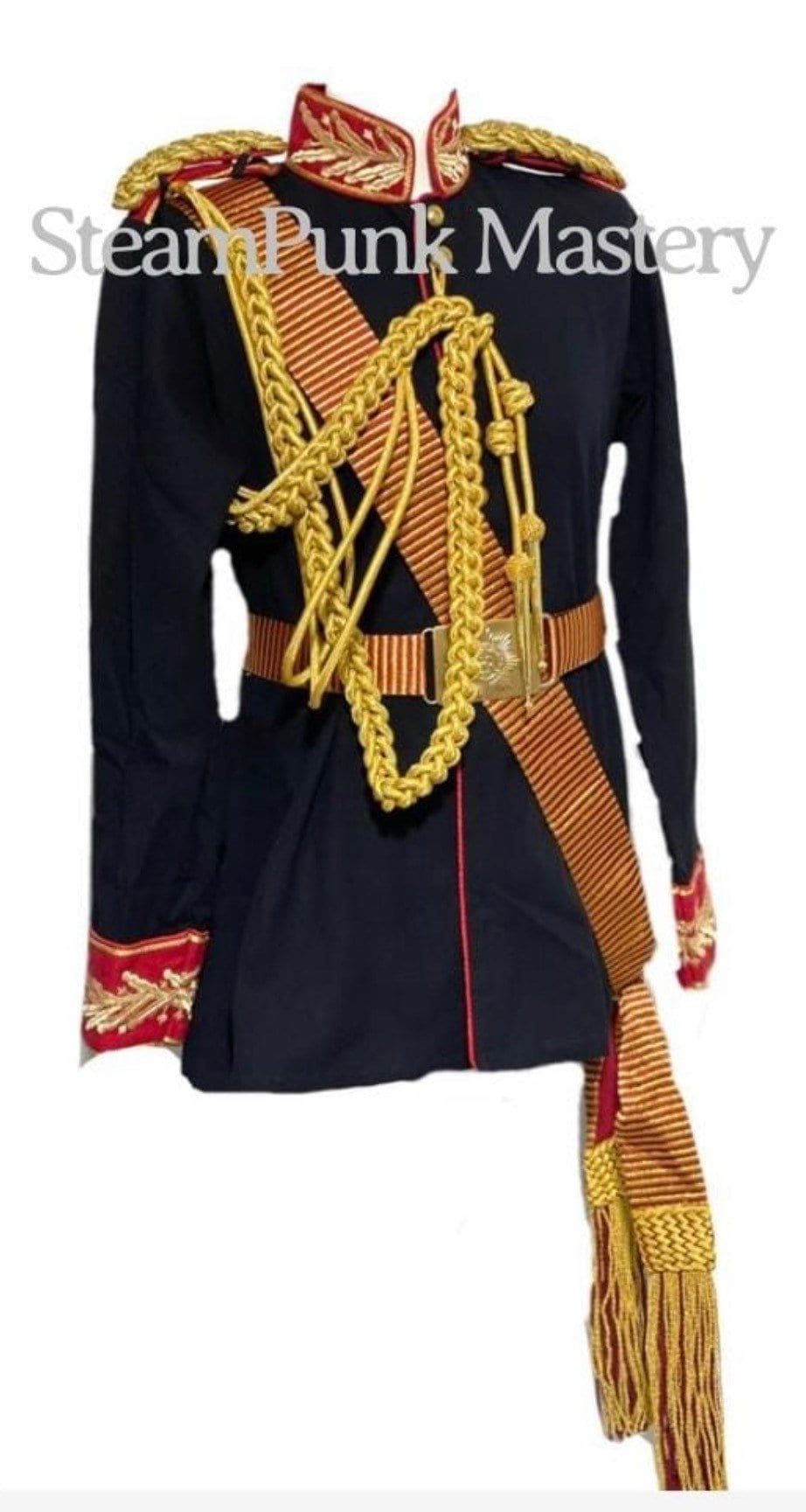 5 Pcs Royal Officers Jacket With Shoulder Accessories Belt and - Etsy