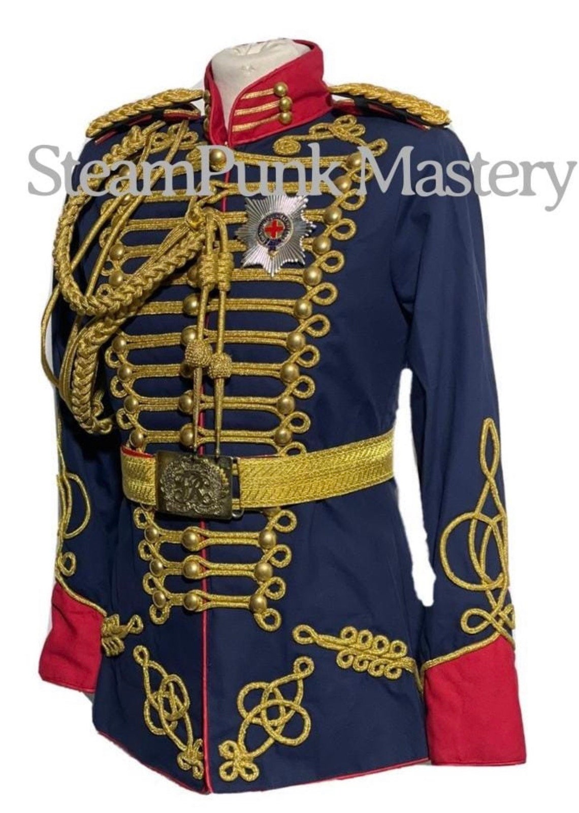 Navy Officers 5pcs Gold Braiding Hussar Jacketshoulder - Etsy