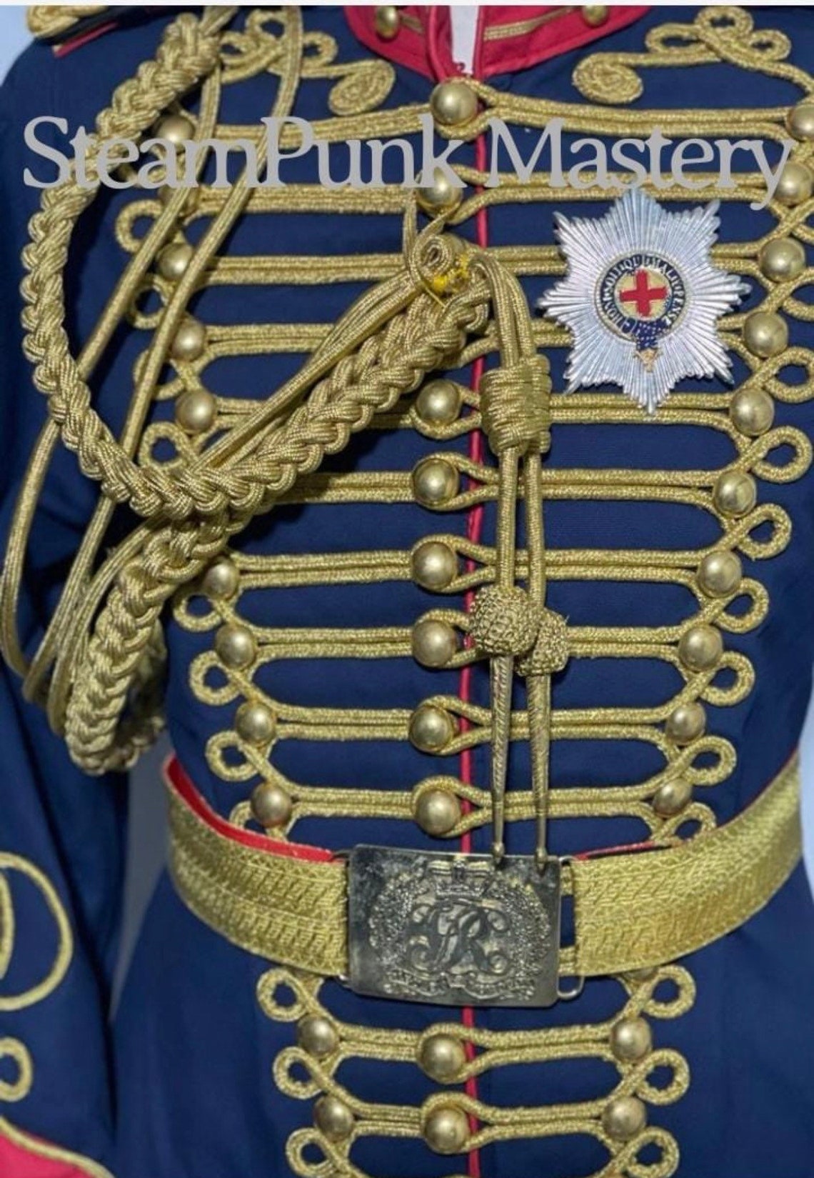 Navy Officers 5pcs Gold Braiding Hussar Jacketshoulder - Etsy