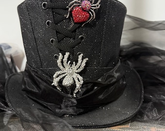 Spider Top Hat - Etsy