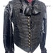Gothic Ruffle Shirt Outfit: Braided Waistcoat & Cravat - Etsy
