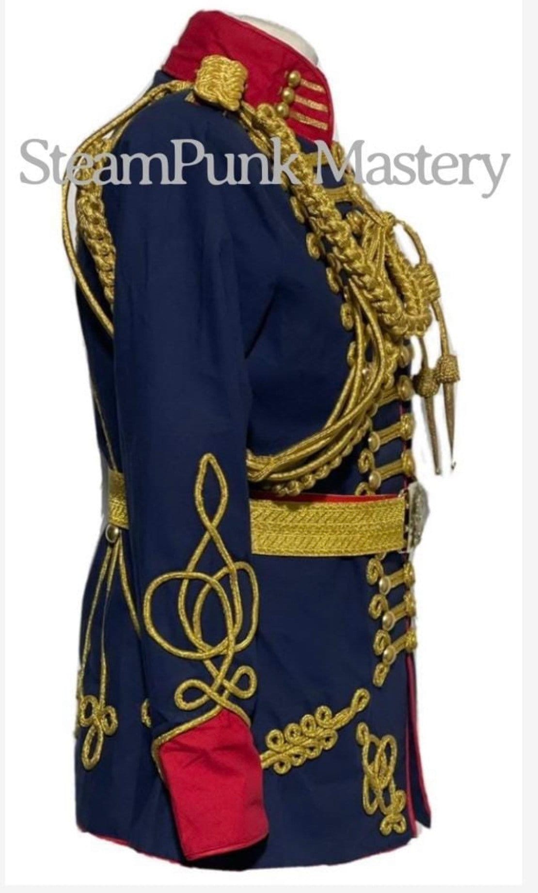 Navy Officers 5pcs Gold Braiding Hussar Jacketshoulder - Etsy