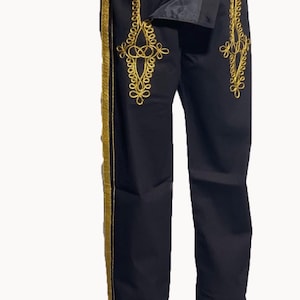 Ceremonial Hussar Officer Suit: Black and Jacket, Sash , Pants - Etsy