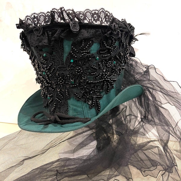 Gothic Top Hat - Etsy