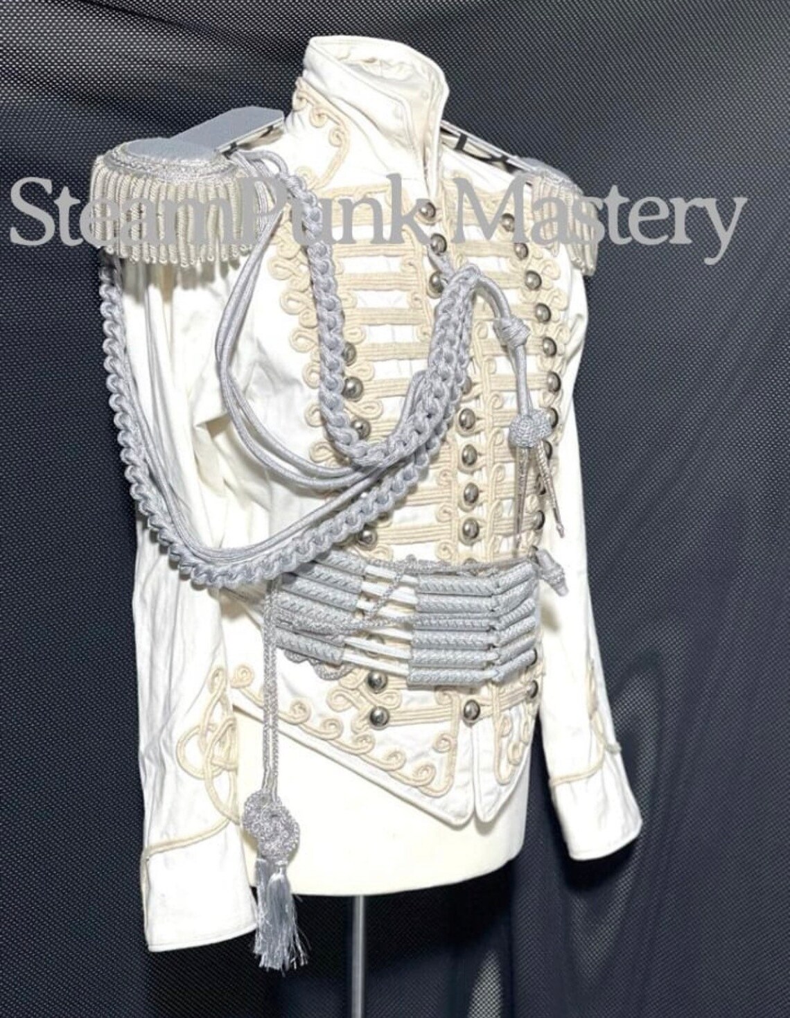 Hussars Natural White Jacket With 3 Accessories Eppaulates , Barrel ...