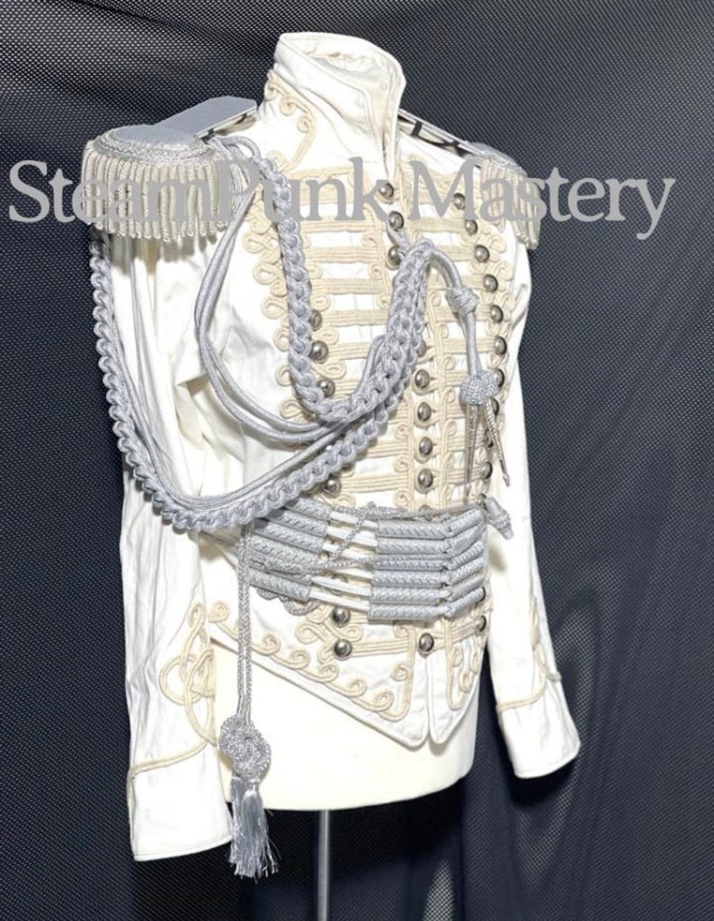 Hussars Natural White Jacket With 3 Accessories Eppaulates , Barrel ...