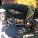 Steampunk Station Master Black Wool Military Hat With Monokel and ...