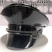 Industrial Punk, Gothic Black PVC Military Hat 57,58,59cm - Etsy UK