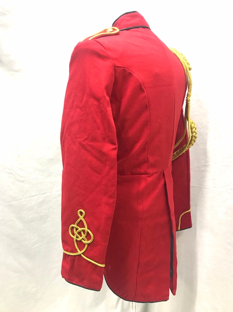 Ring Master Hussar Red Tail Coat With Aiguillette to Fit Chest Size 34 ...