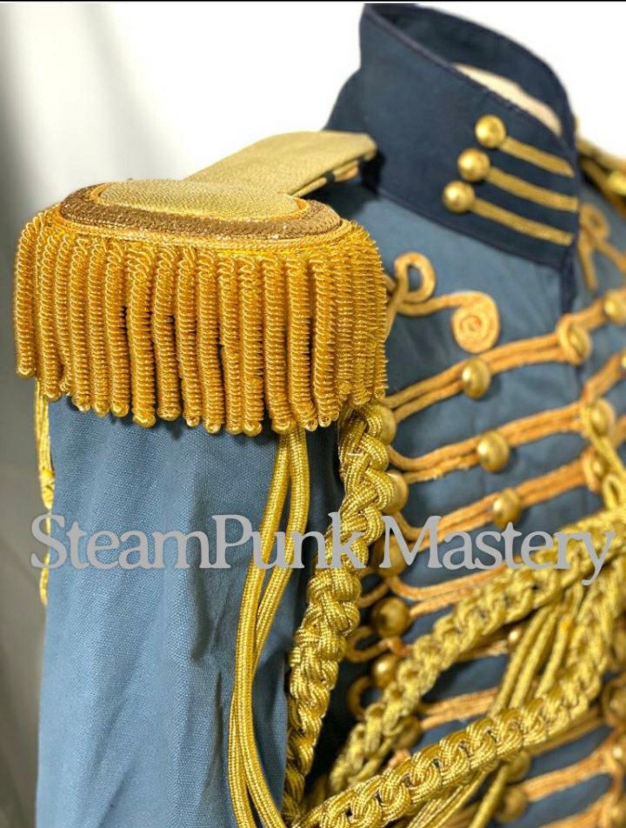 GENERAL Ceremonial Gold Braiding Hussar Jacket in | Etsy