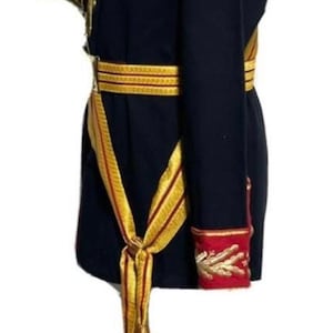Royal Ceremonial Officer Jacket With Shoulder Accessories Belt and ...