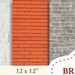 RED BRICKS TEXTURE Digital Paper, Rustic White Bricks Paper, Scrapbook ...