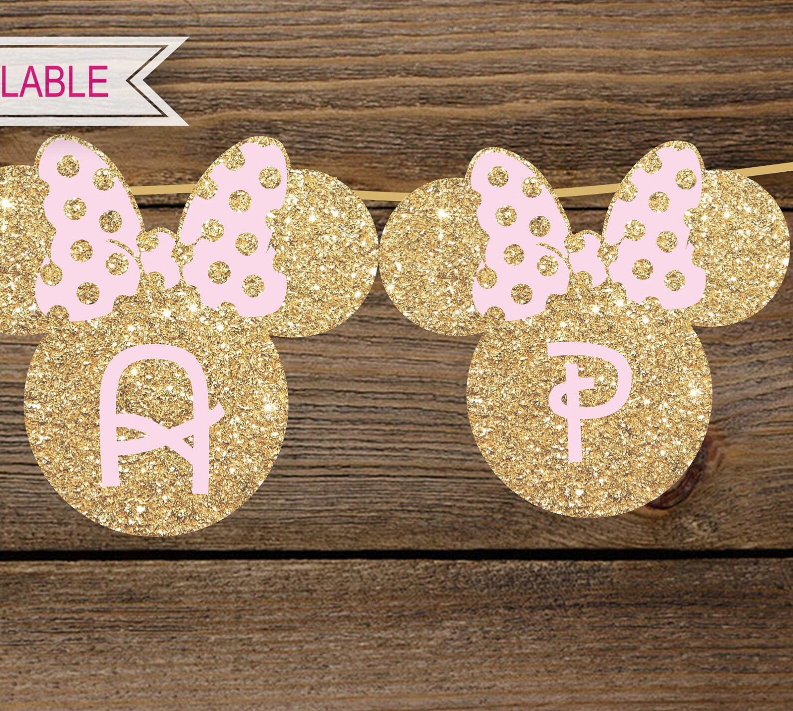 Minnie Mouse Wall Banner Minnie Mouse Birthday Banner | Etsy