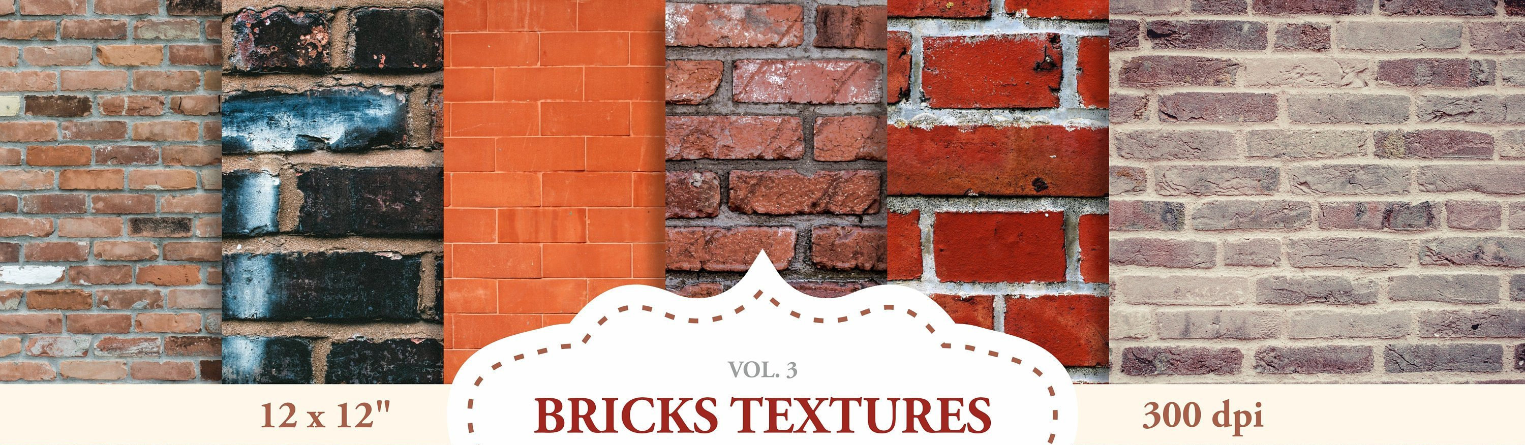 RED BRICKS TEXTURE Digital Paper Rustic White bricks paper | Etsy