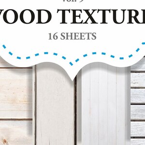 WHITE WOOD TEXTURE Paper, Rustic Wood Digital Paper, Scrapbook Wood ...