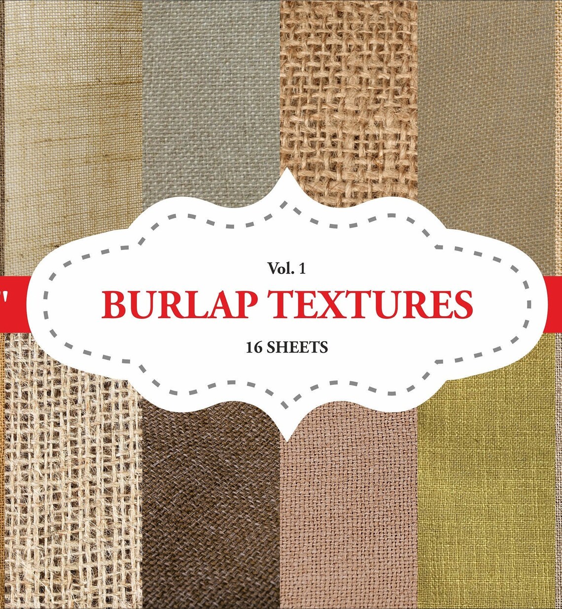 BURLAP Digital Paper Fabric Burlap Textures Scrapbook Burlap - Etsy