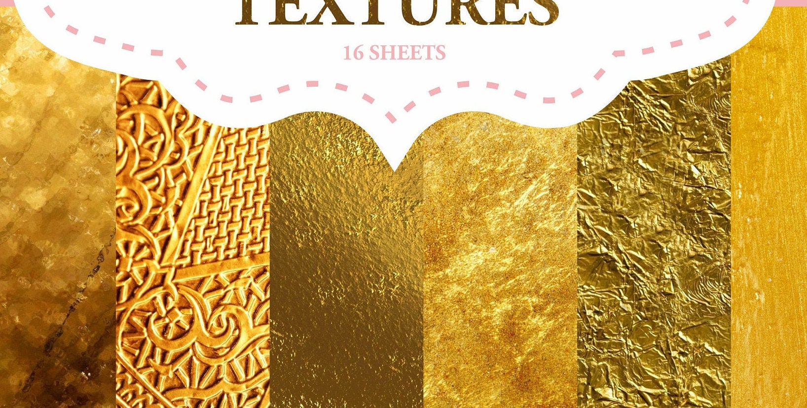 GOLD FOIL Digital Paper Gold Foil Paper Scrapbook Gold | Etsy