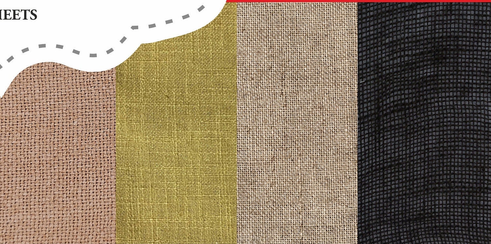 BURLAP Digital Paper Fabric Burlap Textures Scrapbook Burlap - Etsy