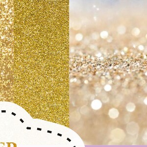 GOLD GLITTER Digital Paper, Gold Foil Paper, Scrapbook Gold Paper ...