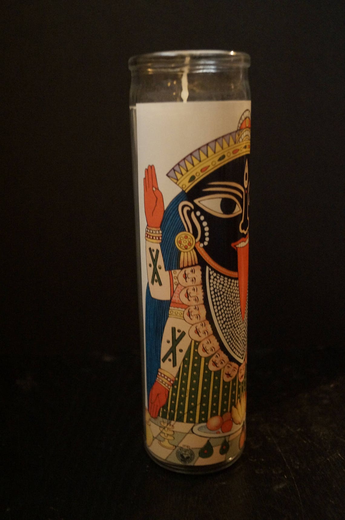Prayer Altar Church Candle KALI Kalika Kālarātri Chandi Adi - Etsy