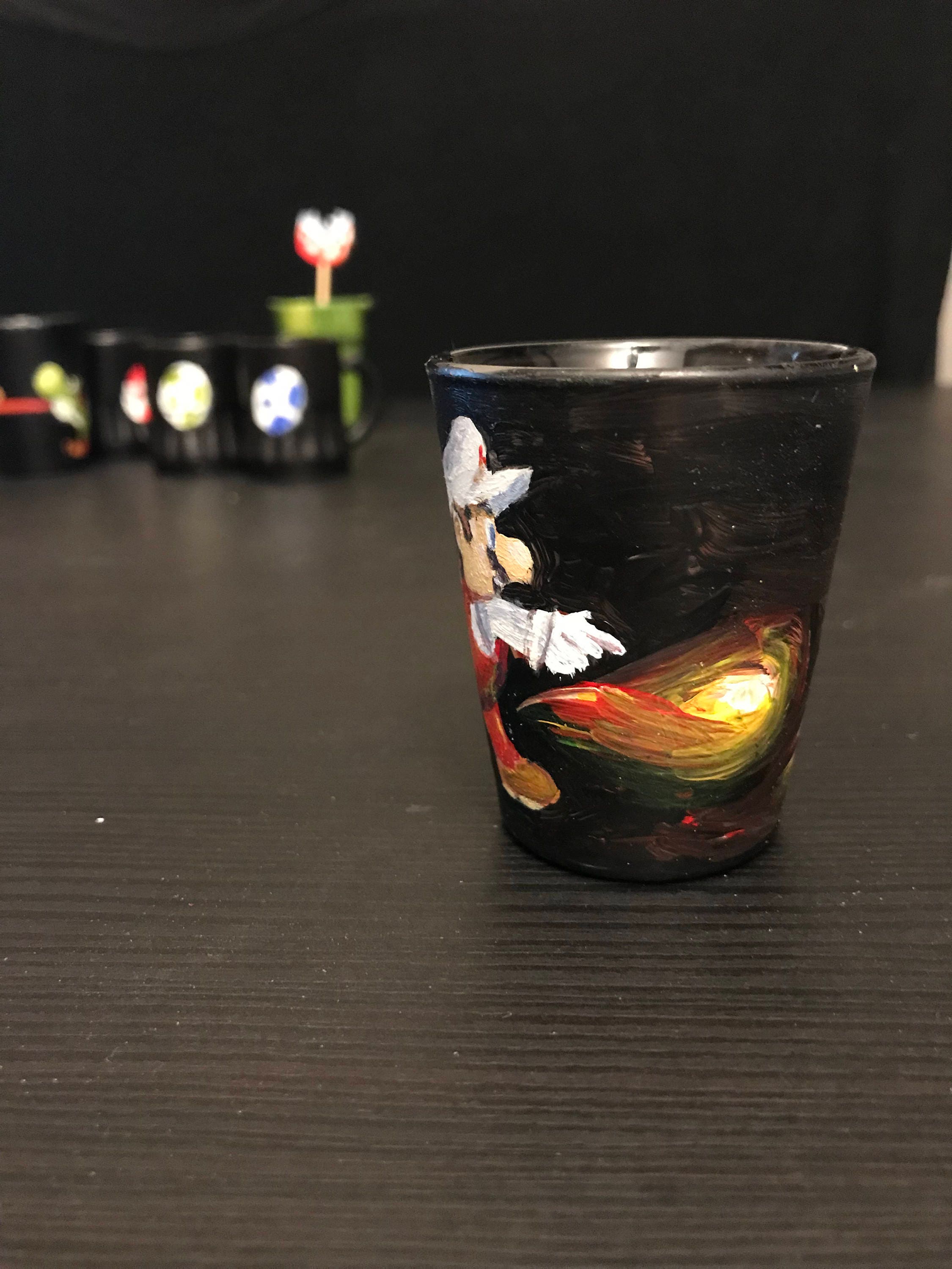 Super Mario Shot Glasses - Etsy