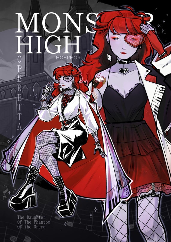 Monster High Wall Stencils