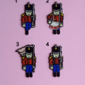 The Steadfast tin soldier.4 Brick stitch patterns.Peyote | Etsy