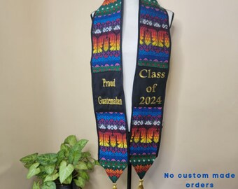 Class of 2020 Graduation Sash Central American SASH Green - Etsy