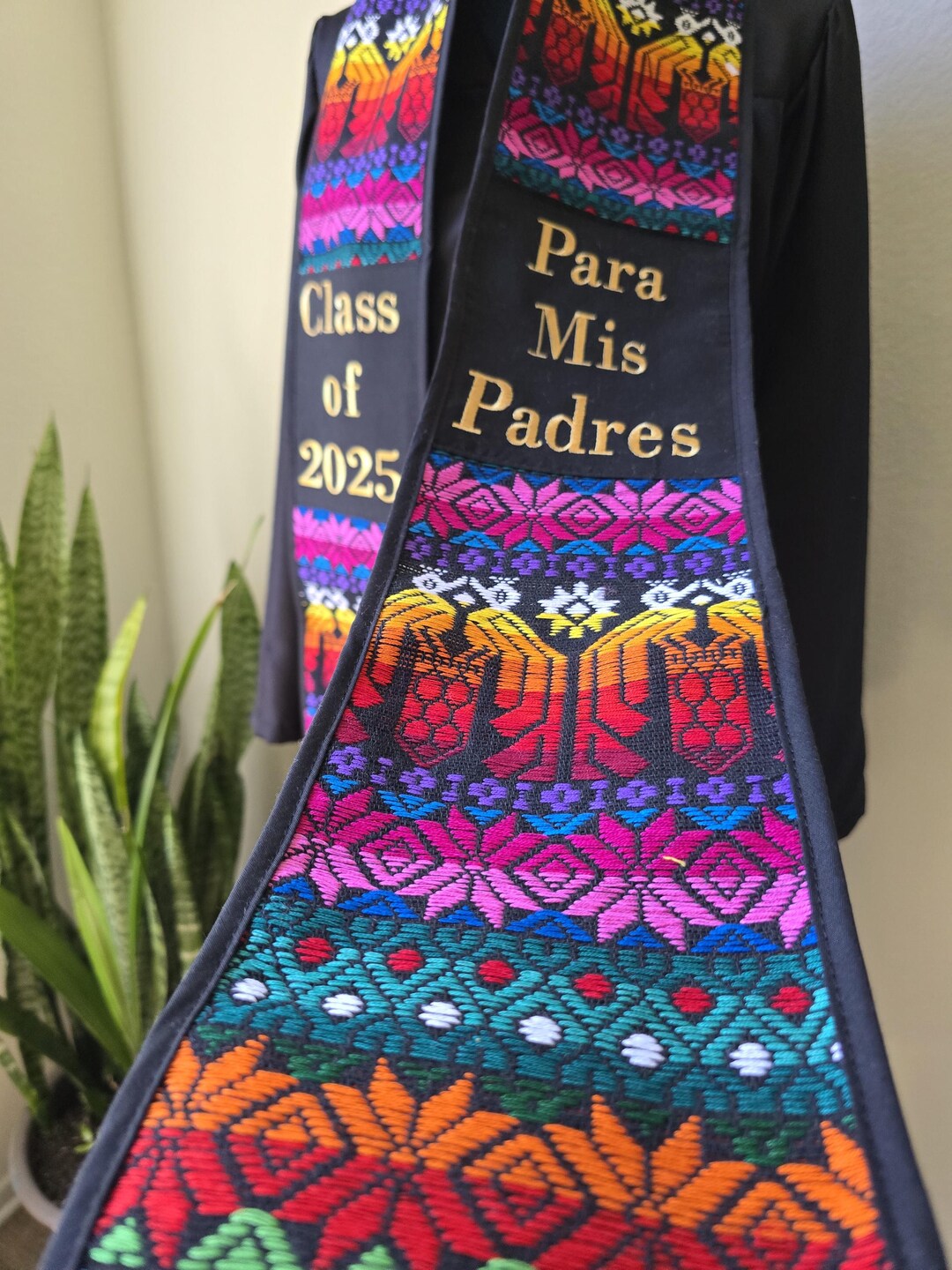 PARA MIS PADRES Graduation Band, Multicolor Latin Sash, Class of 2025 ...