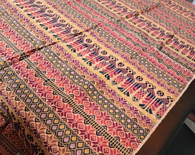 Guatemalan Fabric, El Quetzal Table Runner, Guatemalan Tablecloth ...