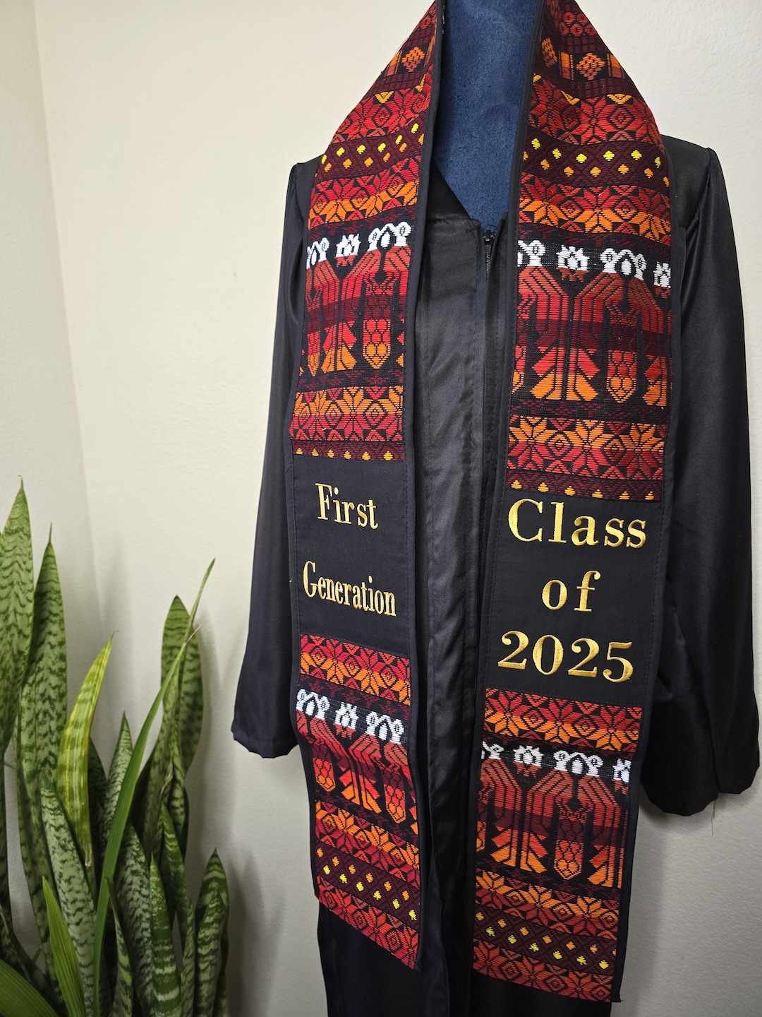 First Generation Graduation Stole, Central American Sash, Class of 2025 ...