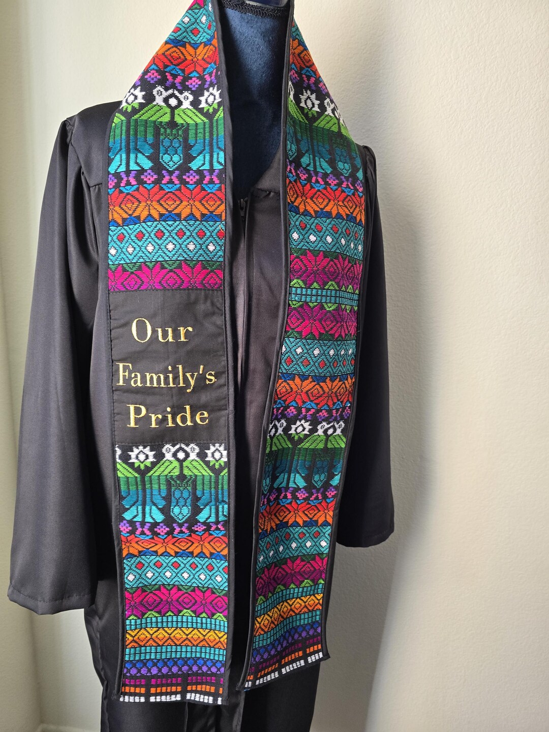 Our Family's Pride Sash, Latin Graduation 2025 Scarf, Colorful ...