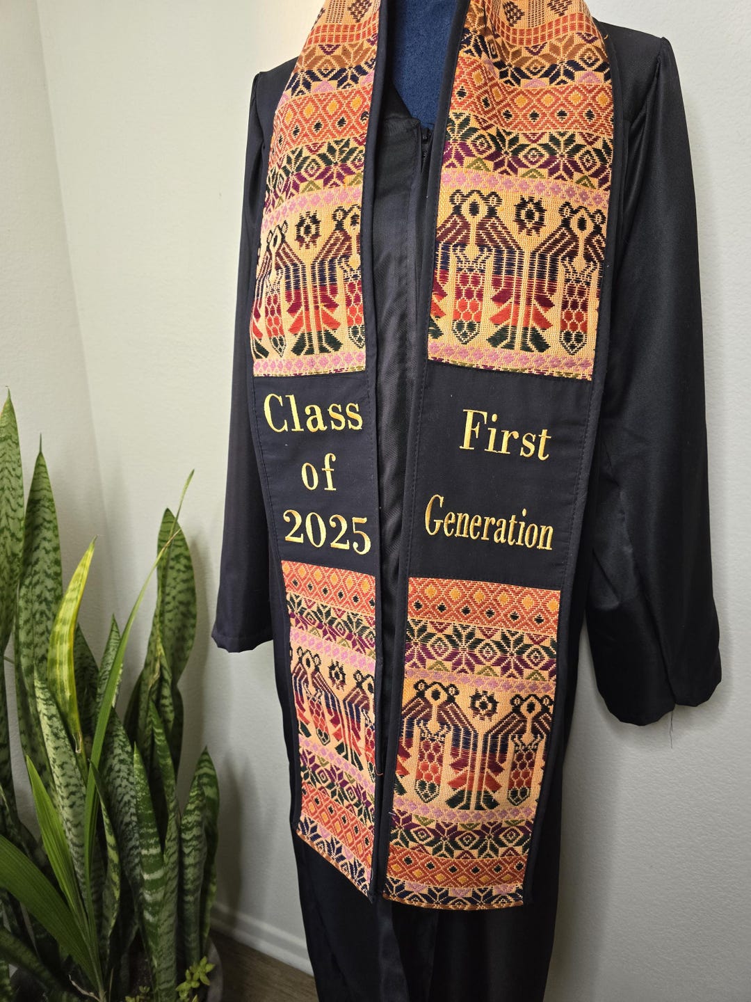First Generation Graduation Stole, Central American Sash, Class of 2025 ...
